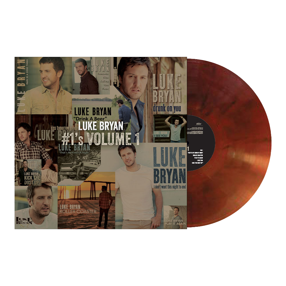 Luke Bryan #1’s - Vol. 1 (Vinyl-Root Beer Brown) - Luke Bryan Official ...