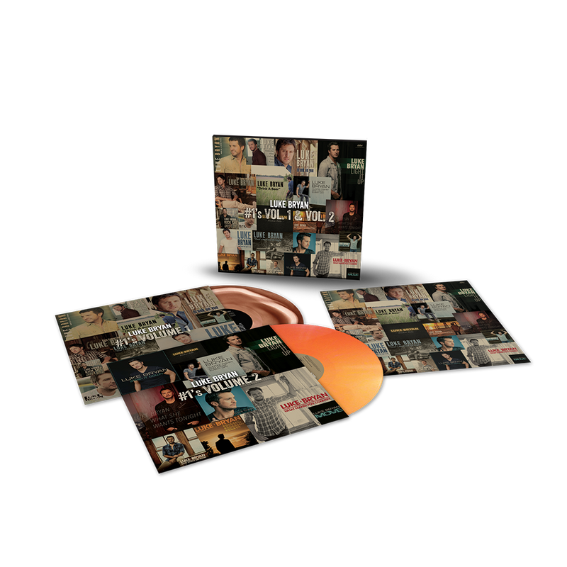 #1's Vol. 1 & Vol. 2 Box Set (Vinyl) - Luke Bryan Official Store